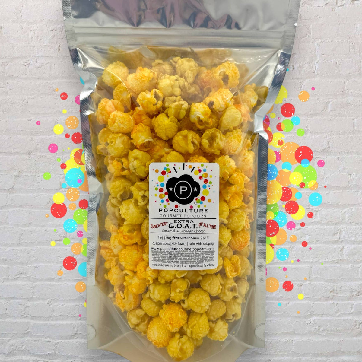 Extra G.O.A.T.™ - Extra Buttery Caramel + Cheddar Cheese: Junior (appr ...