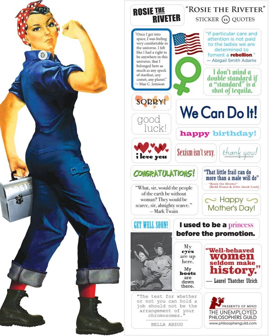 Rosie the Riveter Card – 1920 Merch Co.
